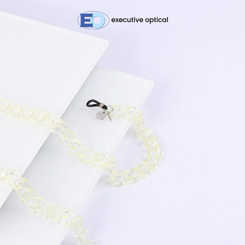 EO Eyeglasses Cord E008 Clear Acrylic