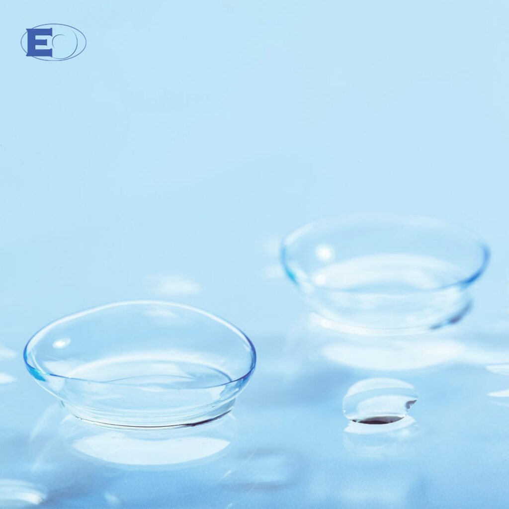 EO Flexwear Hydrogel Clear Contact Lenses
