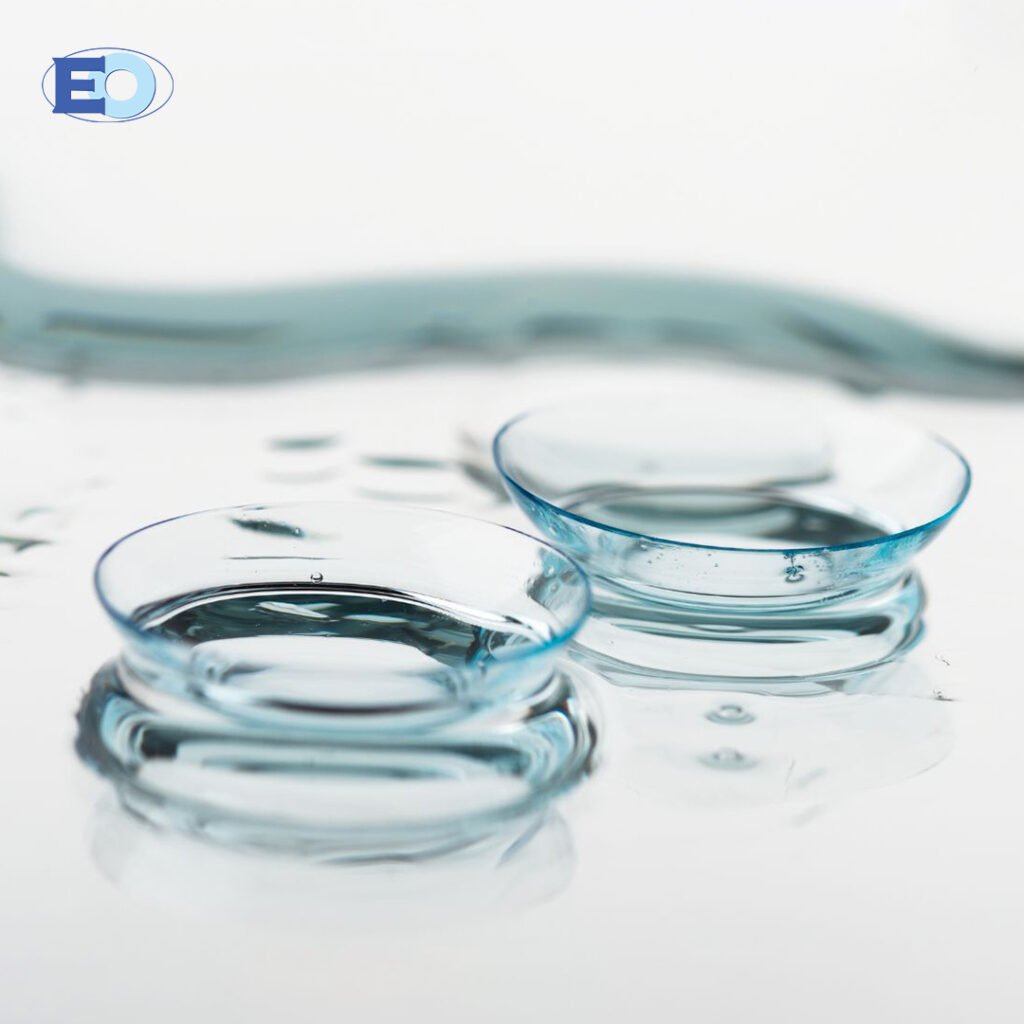 EO Flexwear Vision UV Disposable Clear Graded Contact Lenses
