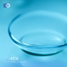 EO Flexwear Vision UV Disposable Clear Graded Contact Lenses
